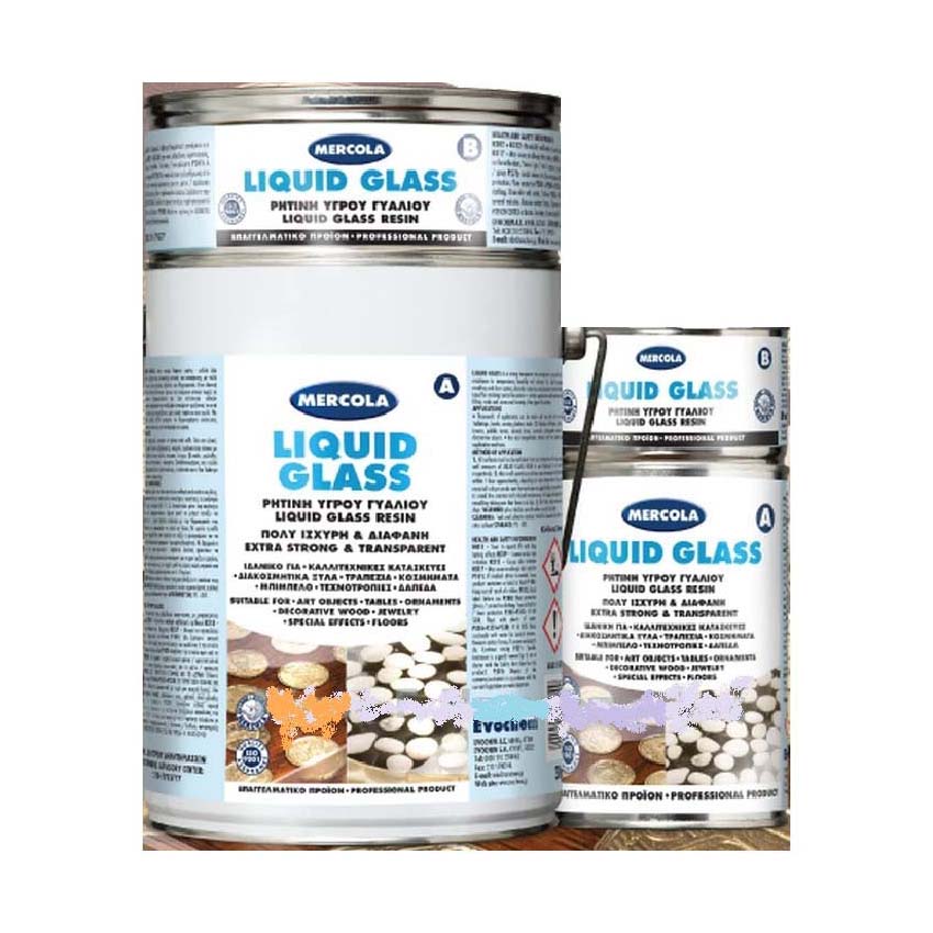 LIQUID GLASS ΣΕΤ 1KG – Μόνωση και Χρώμα – Χ. Μητσιογιάννης