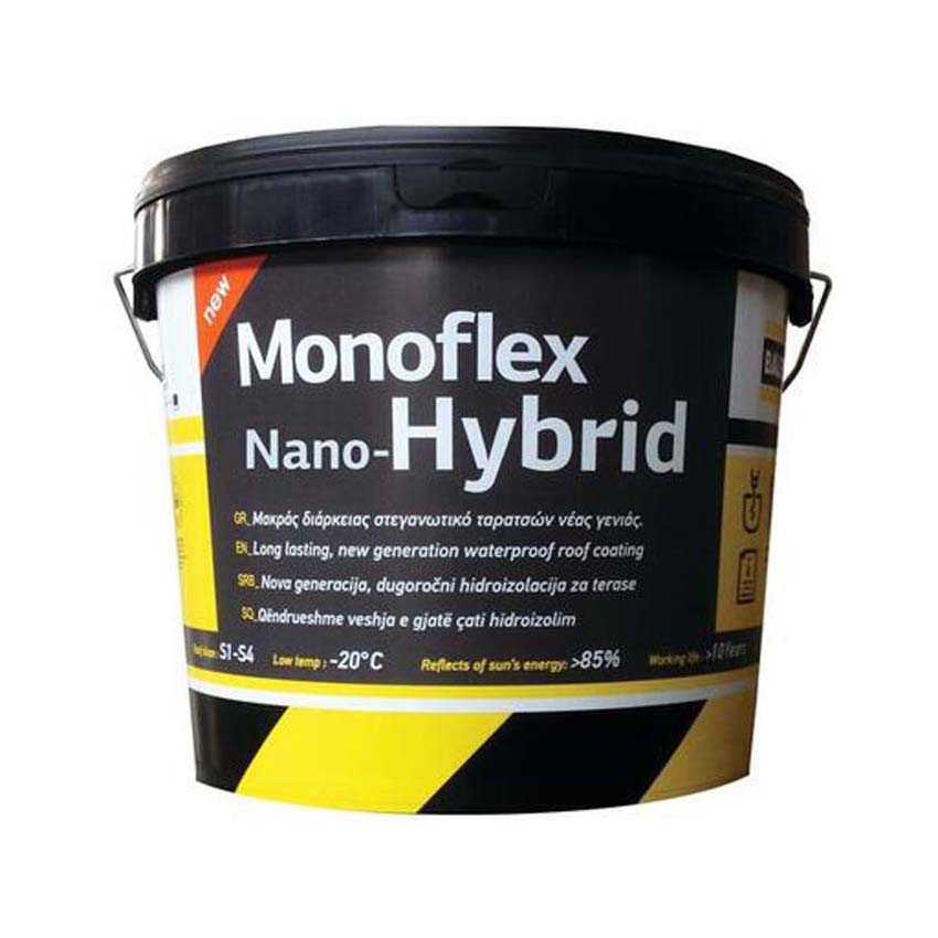 MONOFLEX NANO HYBRID ΛΕΥΚΟ 5KG – Μόνωση και Χρώμα – Χ. Μητσιογιάννης