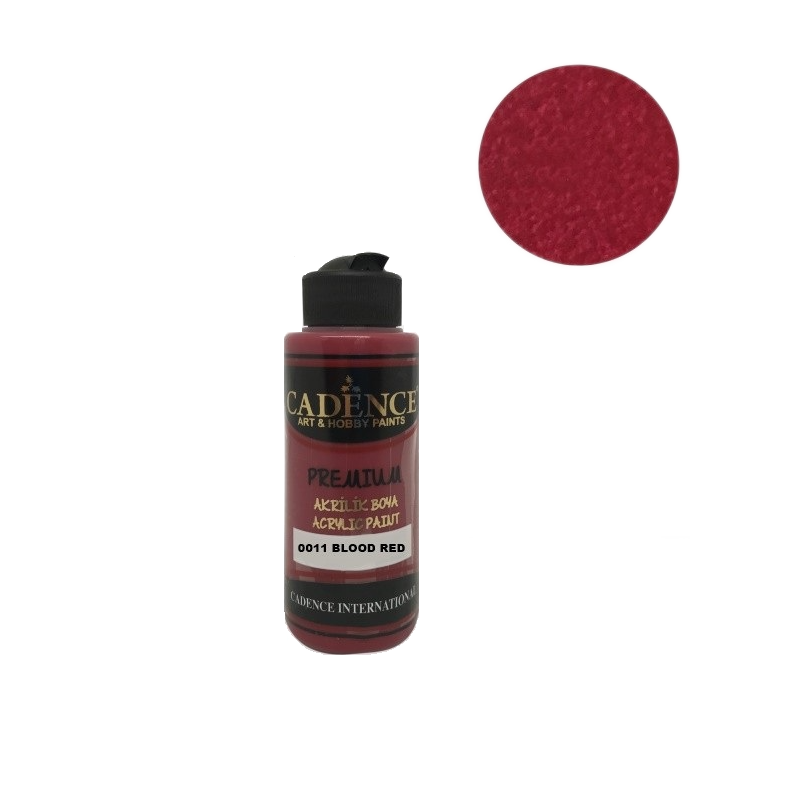 ΑΚΡΥΛΙΚΟ ΧΡΩΜΑ 120ml BLOOD RED CADENCE – Μόνωση και Χρώμα – Χ ...